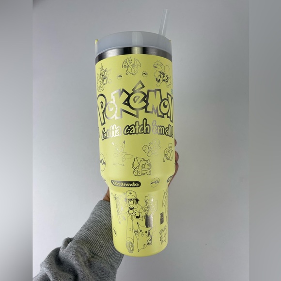Stanley | Dining | Stanley 4oz Tumbler Pomelo Pokemon Engraved | Poshmark